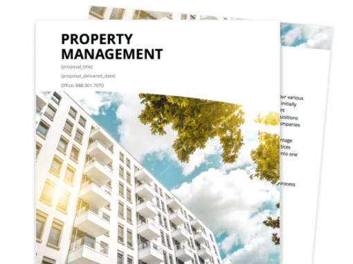 Property Management Proposal Template | Proposable