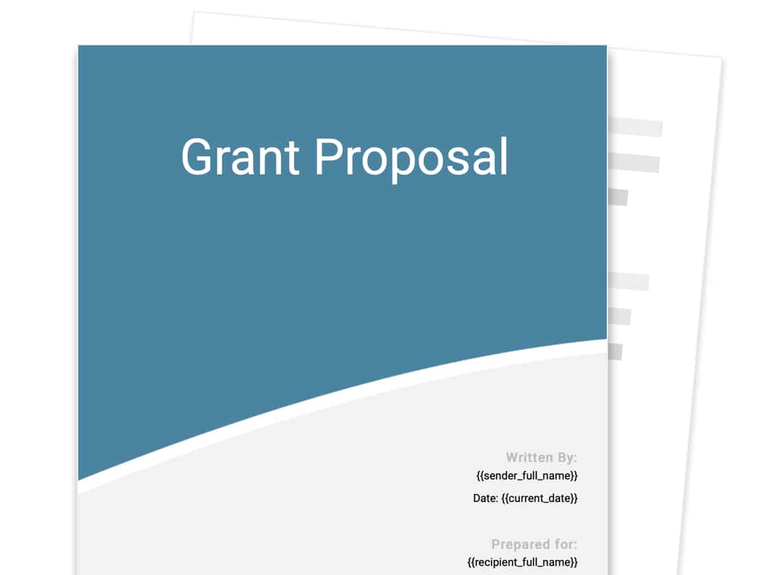 Funding Proposal Template Free Template Proposable