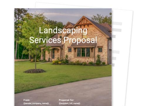 Landscaping Proposal Template - [Free Sample] | Proposable